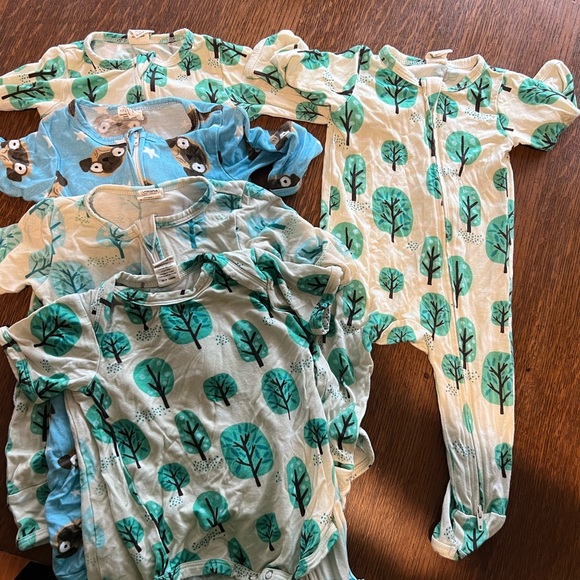 larkspur | Pajamas | Larkspur Baby 5 Pieces 4 Footless Sleepers One ...